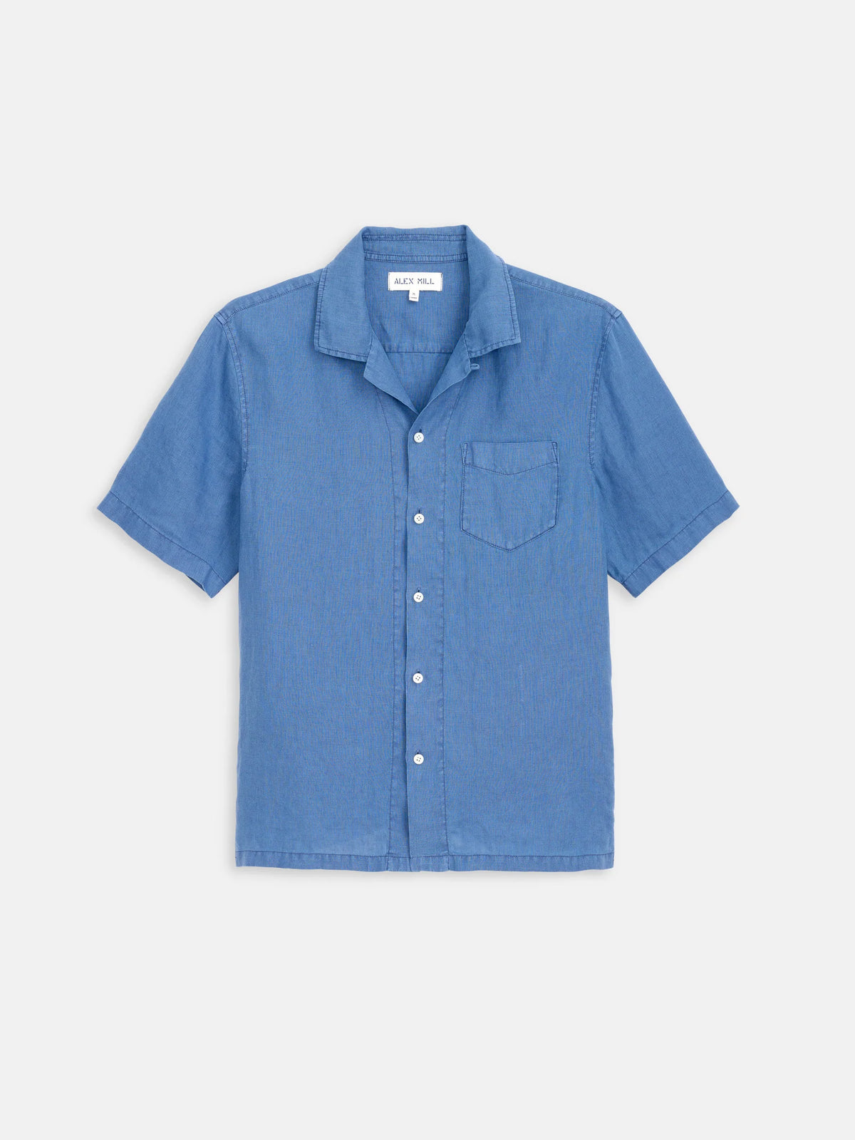 Alex Mill Linen Camp Shirt - Pacific – Quattro Tizi