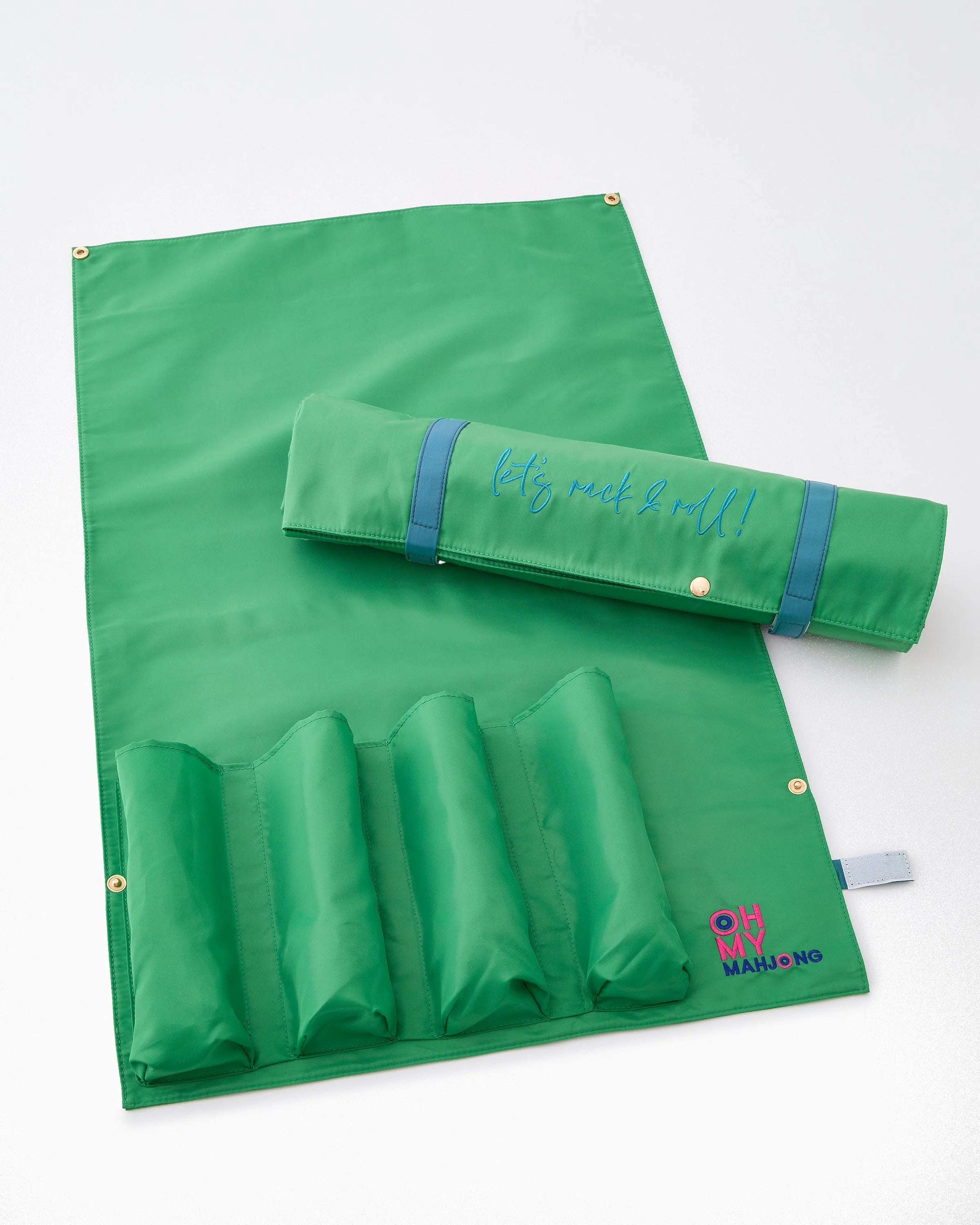 Oh My Mahjong Kelly Green Let's Rack & Roll Bag – Quattro Tizi